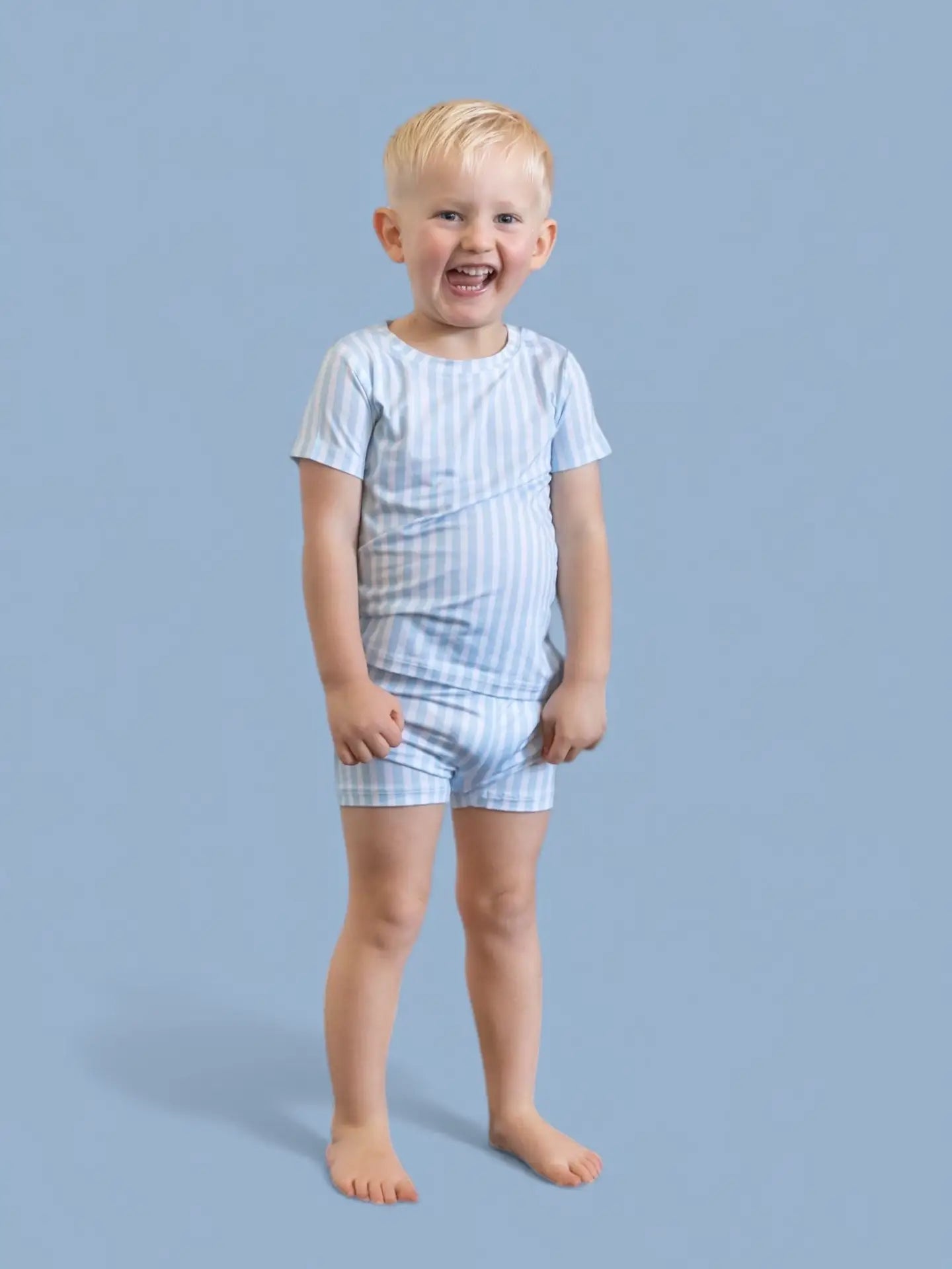 Seaside Stripe Dream Short Set – Bebe La Mer